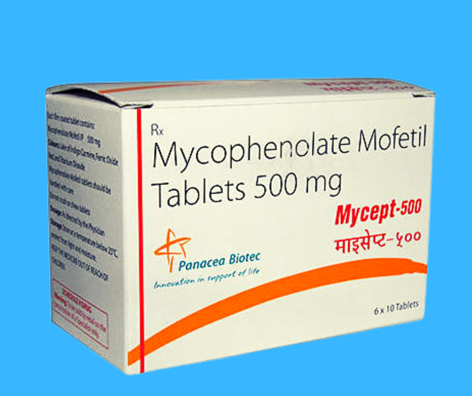Mycept 500mg Tablet Exporter Supplier Distributor Wholesaler